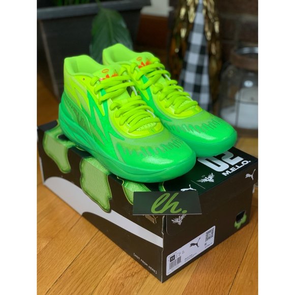 Puma | Shoes | Size 7 Puma Lamelo Ball Mb2 Nickelodeon Slime Athletic ...